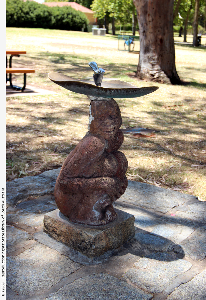Piccaninny drinking fountain • Photograph • State Library of South ...