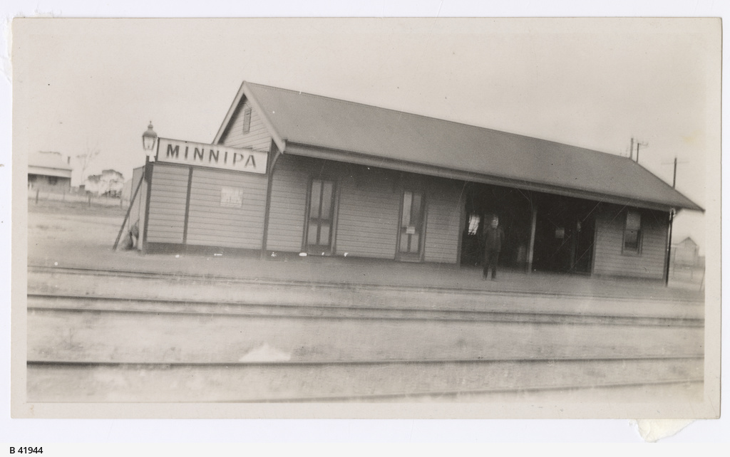 Railway Station, Minnipa • Photograph • State Library of South Australia