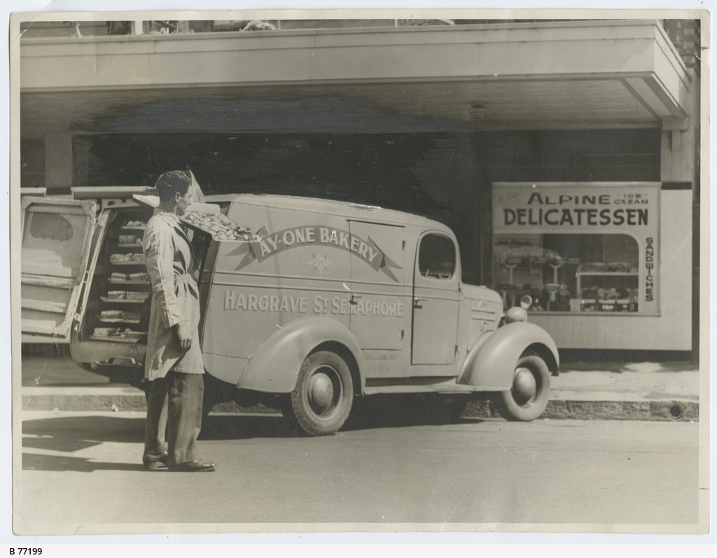 Ay-One Bakery delivery van • Photograph • State Library of South Australia