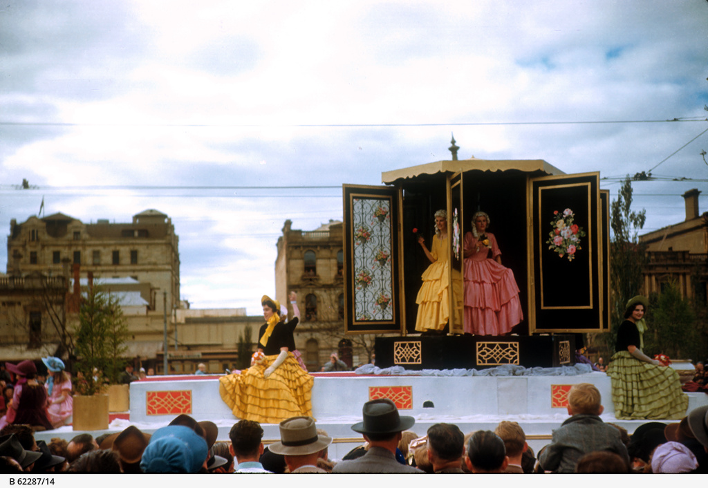 John Martin's Christmas Pageant: Carnival float • Photograph • State ...