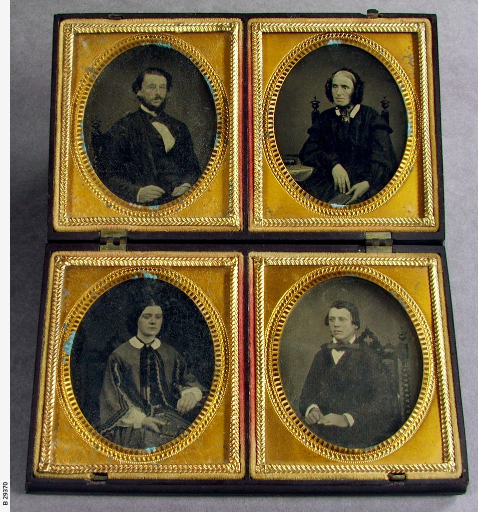 William and Rebecca Fisk and their children • Photograph • State ...