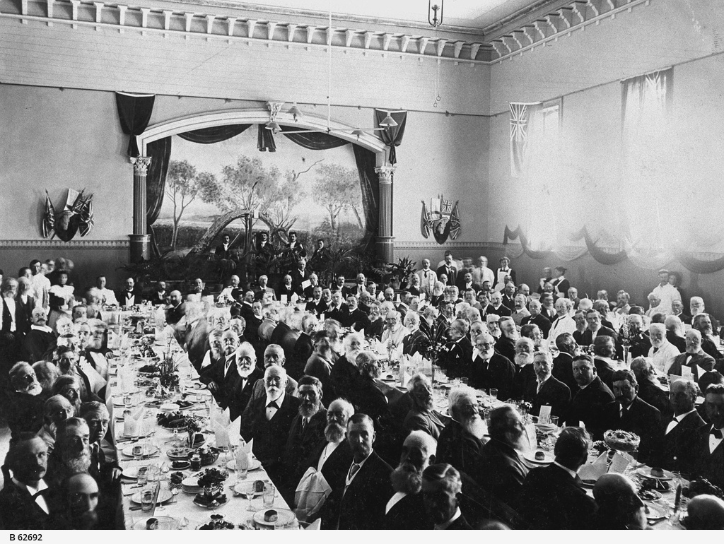 Old Colonists dinner, 1902 • Photograph • State Library of South Australia