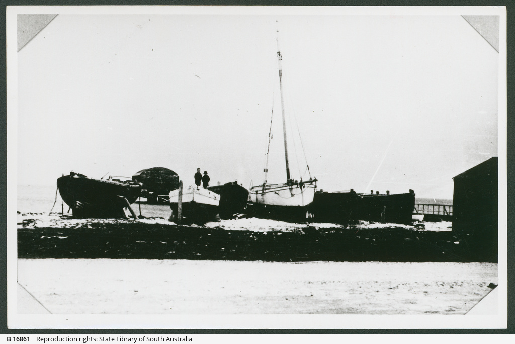 Jetty at Port MacDonnell • Photograph • State Library of South Australia