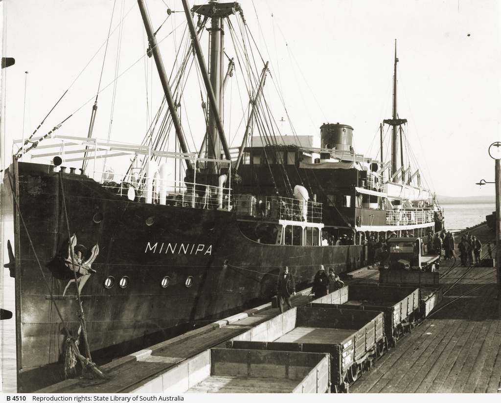 The "Minnipa", Port Lincoln • Photograph • State Library of South Australia