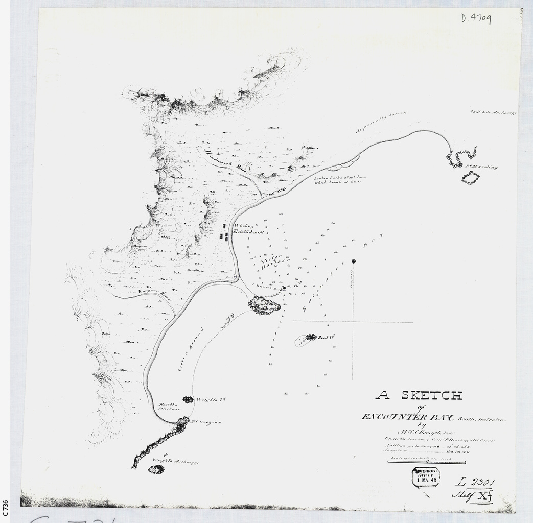 A sketch of Encounter Bay, South Australia [cartographic material] / by ...
