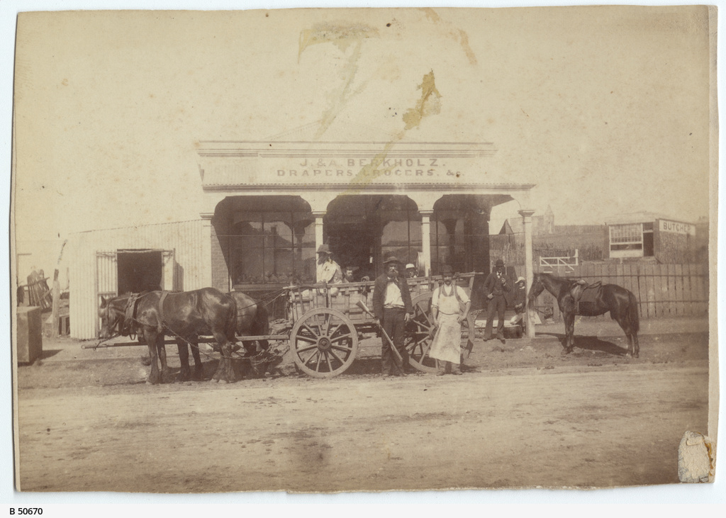 Draper's shop at Angaston • Photograph • State Library of South Australia