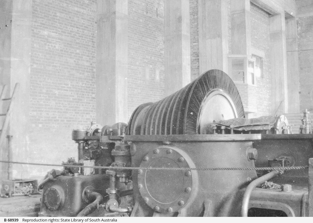Interior of the Osborne Power House • Photograph • State Library of ...