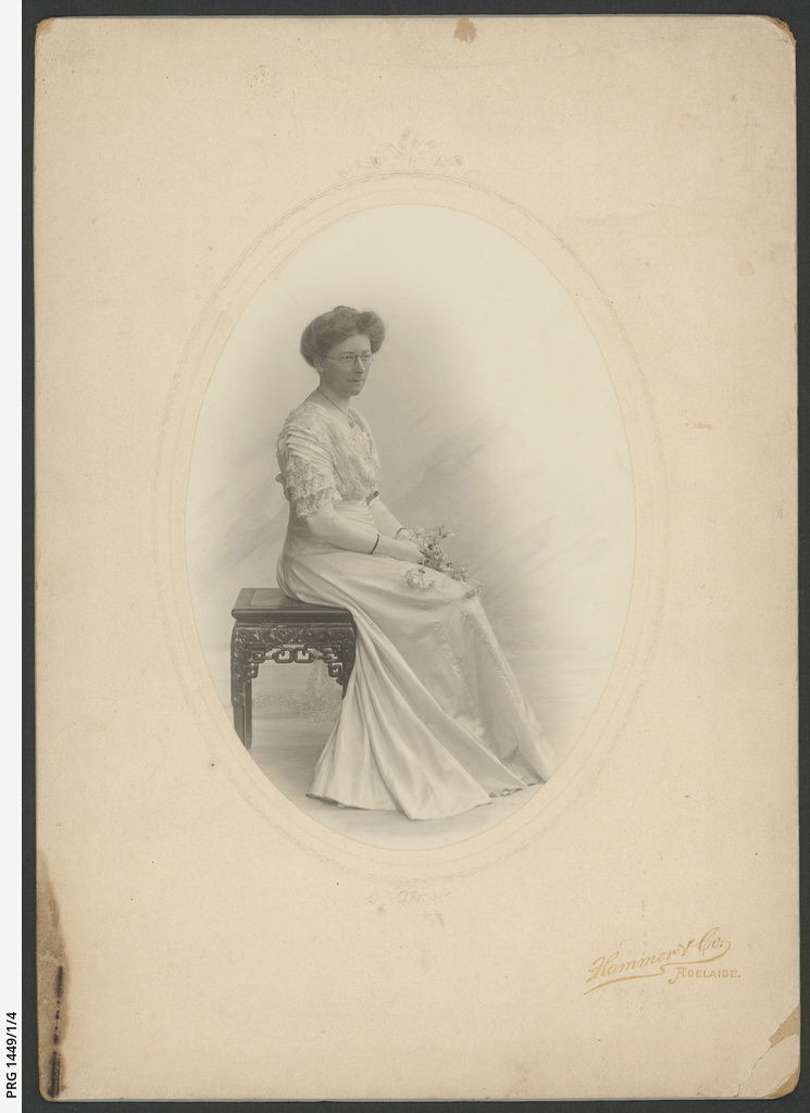 Lady seated • Photograph • State Library of South Australia