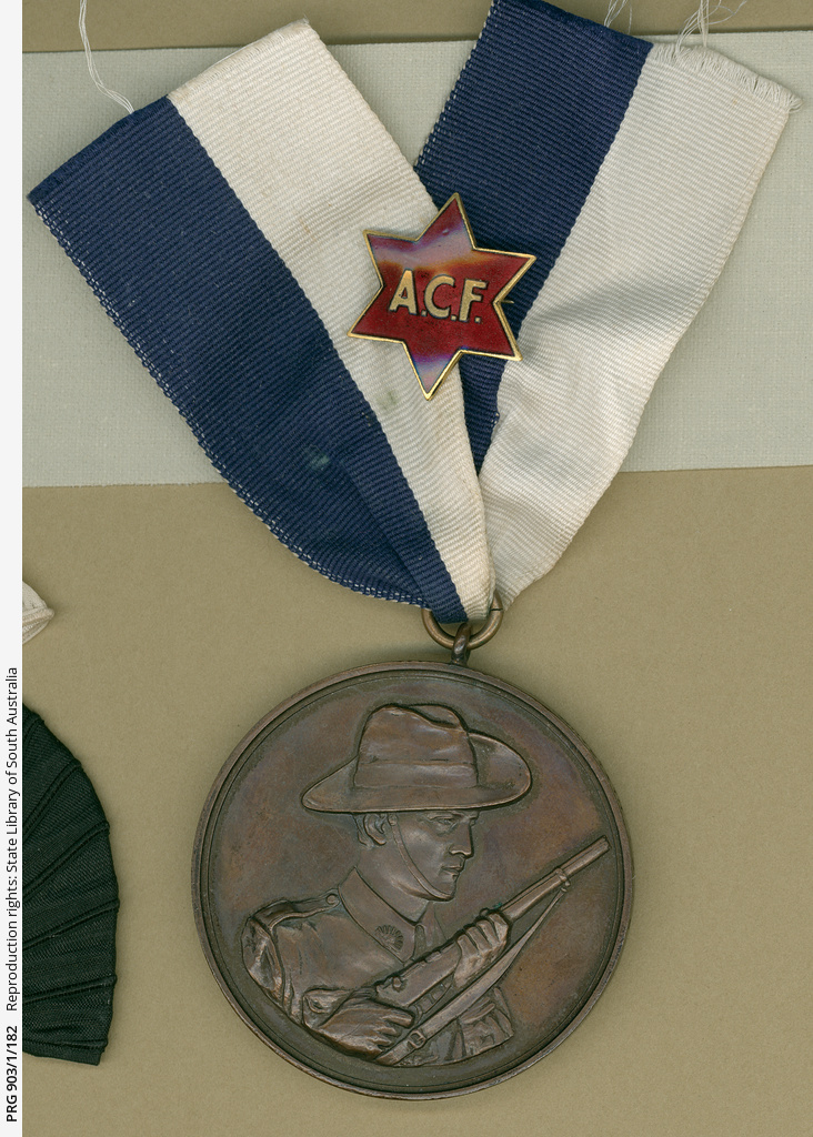 World War I badges • Realia • State Library of South Australia