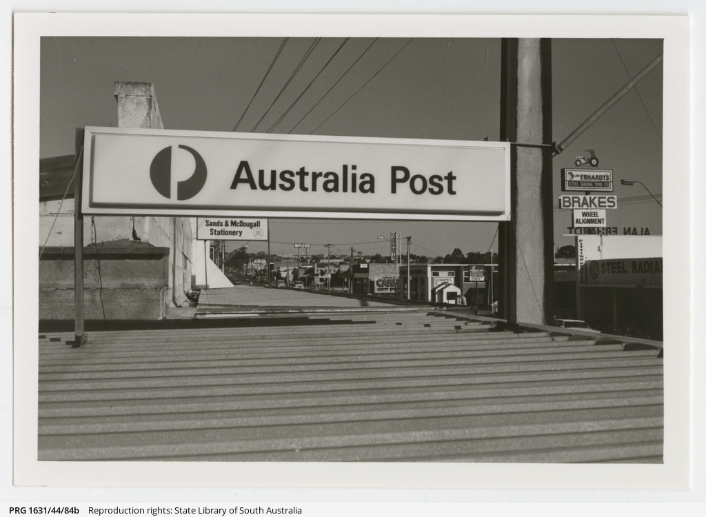 Australia Post sign • Photograph • State Library of South Australia