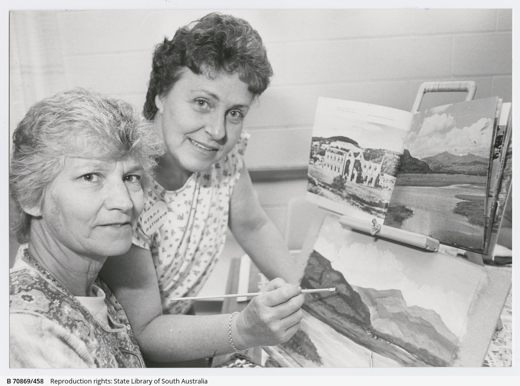 Arts and Crafts : Artists : Joan Brooks and Norma Matthewson ...
