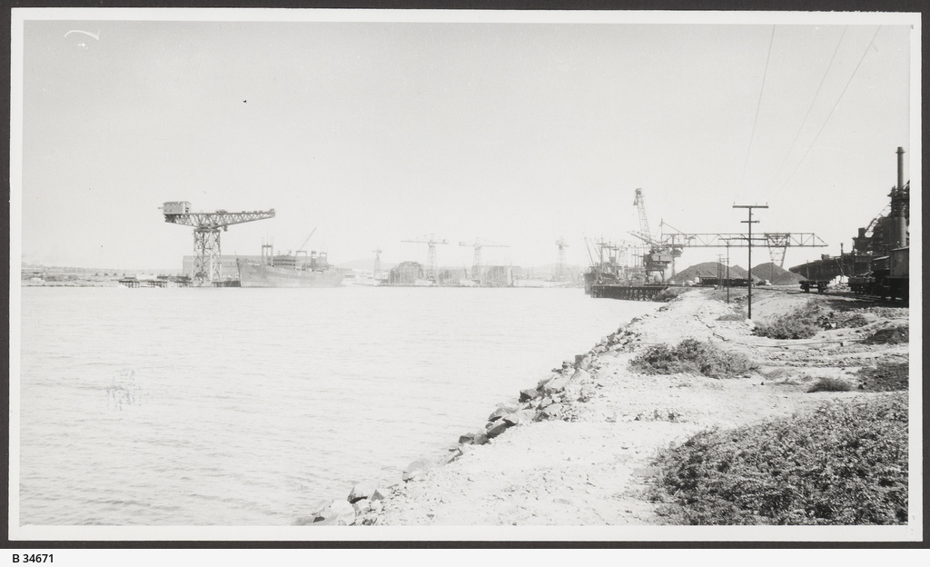 Shipyard, Whyalla • Photograph • State Library of South Australia