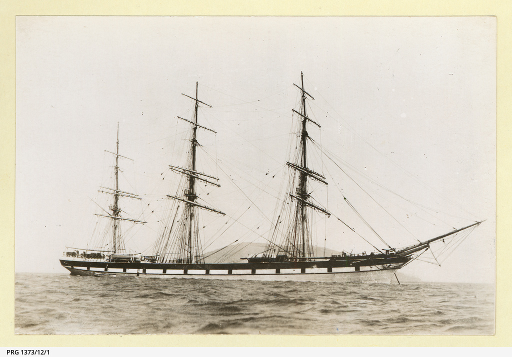 The 'Mooltan' at anchor • Photograph • State Library of South Australia