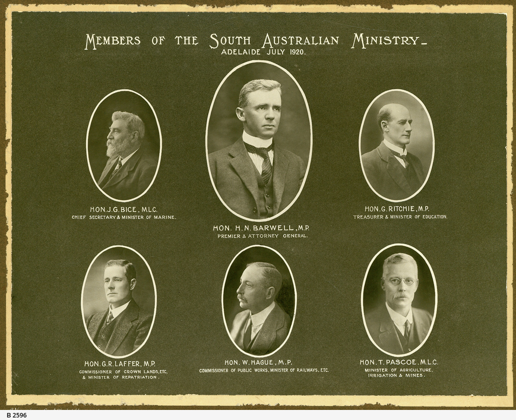 South Australian Ministry • Photograph • State Library of South Australia