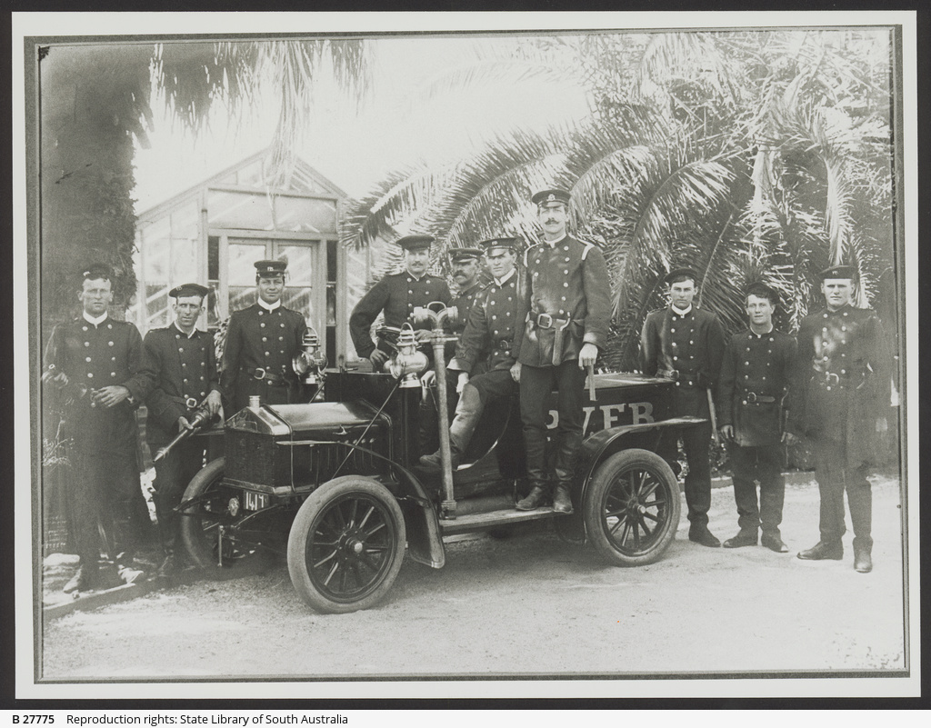 Volunteer Fire Brigade • Photograph • State Library of South Australia