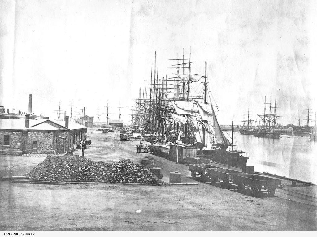 Queen's Wharf, Port Adelaide • Photograph • State Library of South ...
