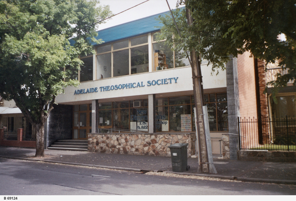 Adelaide Theosophical Society and bookshop • Photograph • State Library ...