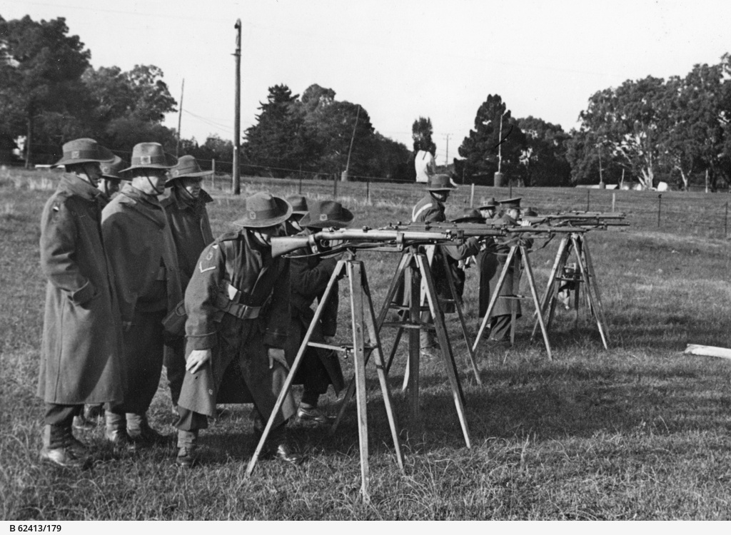 Volunteer Defence Corps in S.A.: rifle practice • Photograph • State ...