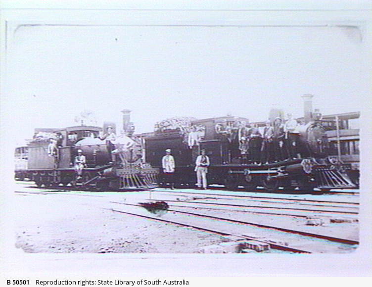 "Y" Class locomotives • Photograph • State Library of South Australia