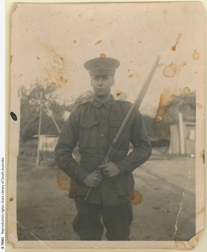 Signalman A.N. Shuttleworth • Photograph • State Library of South Australia