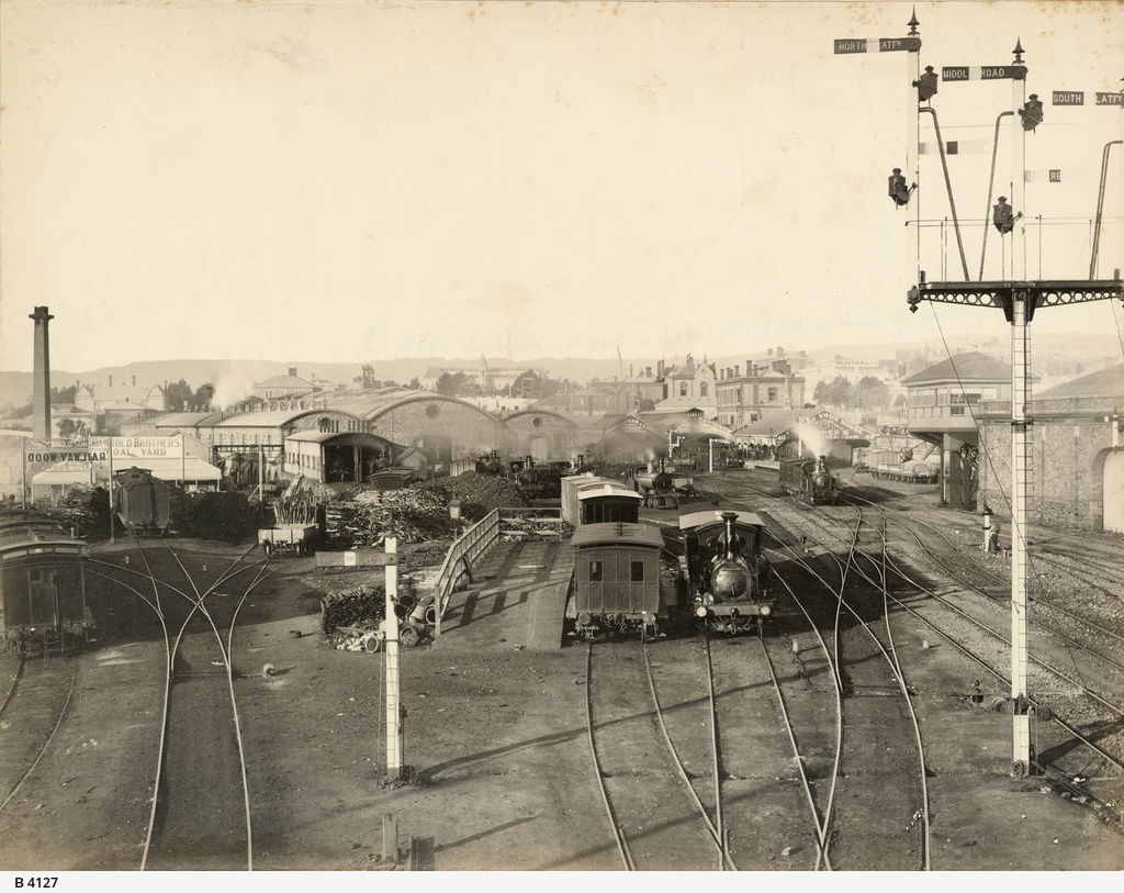 Railway Station Yard • Photograph • State Library of South Australia