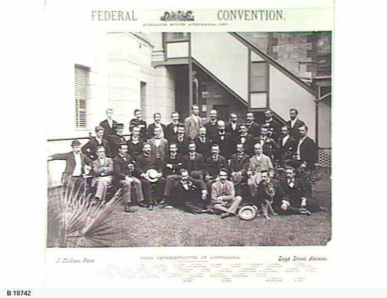 Federal Convention, Adelaide • Photograph • State Library of South ...