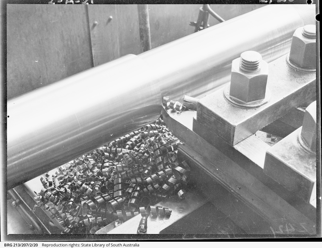Anti-tank gun jigs and machines • Photograph • State Library of South ...
