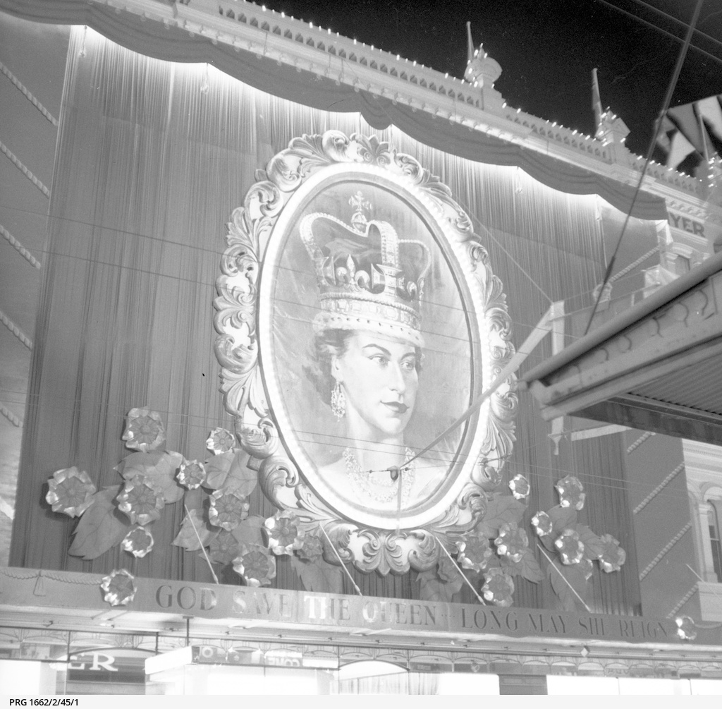 Royal tour decoration • Photograph • State Library of South Australia