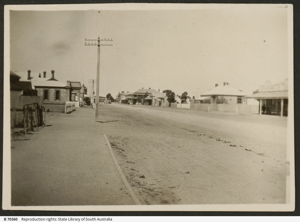 Main Street of Cowell, looking west • Photograph • State Library of ...