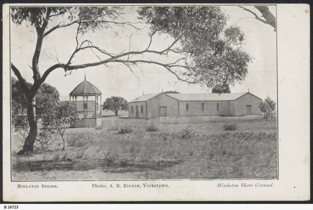 Show Ground, Minlaton • Photograph • State Library of South Australia
