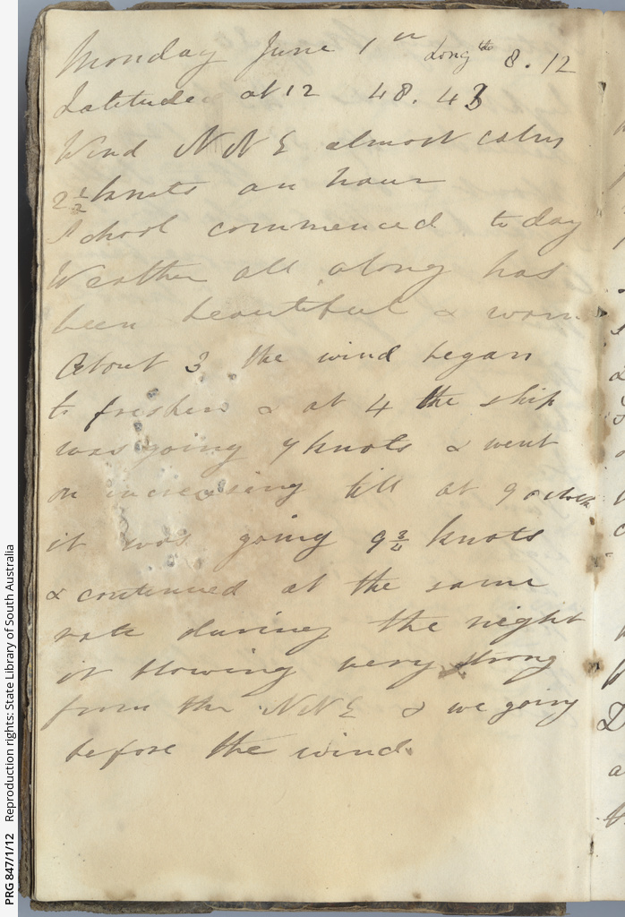 Diary of George Charles Hawker • Manuscript • State Library of South ...