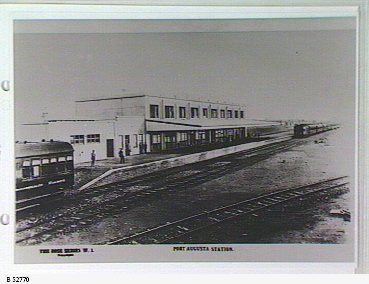 Railway Station, Port Augusta • Photograph • State Library of South ...