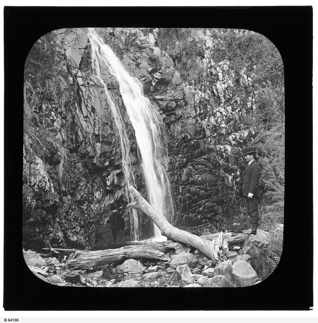 Water flowing at Waterfall Gully • Photograph • State Library of South ...