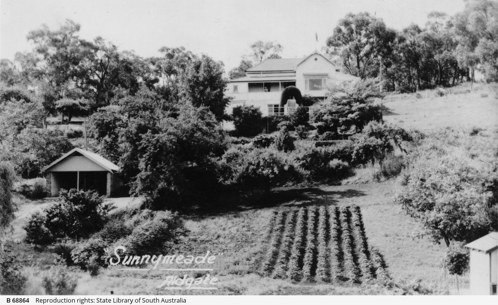 'Sunnymeade' at Aldgate • Photograph • State Library of South Australia