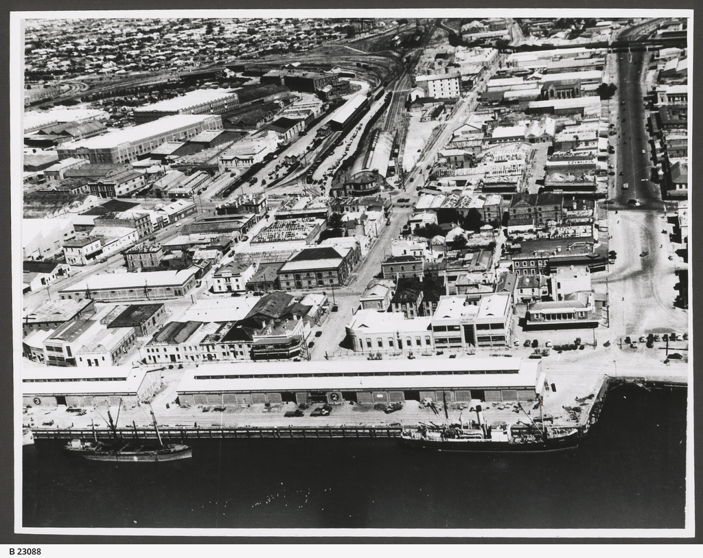 Aerial View of Port Adelaide • Photograph • State Library of South ...