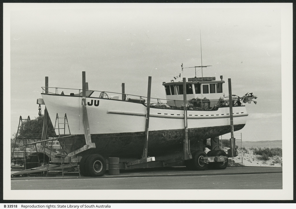 Fishing Boat, Beachport • Photograph • State Library of South Australia