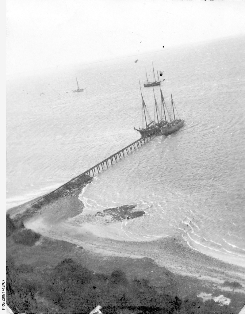 A jetty at Kingscote, Kangaroo Island • Photograph • State Library of ...