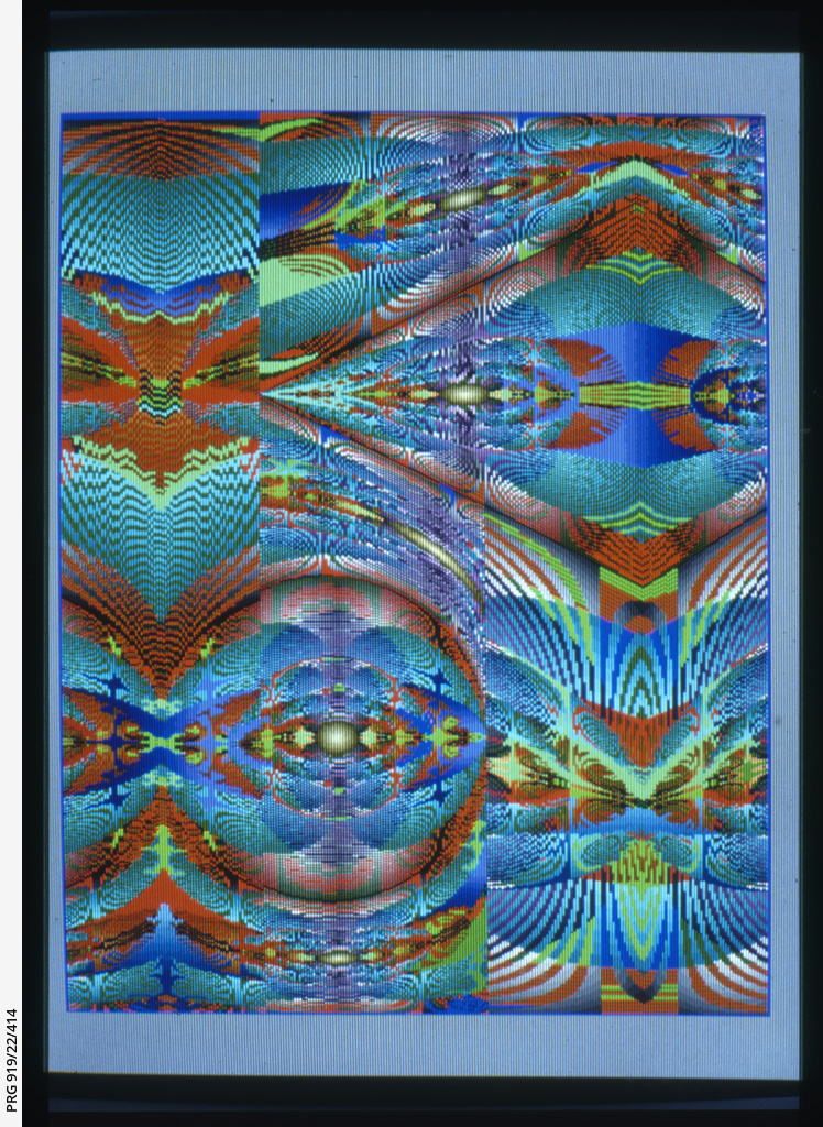 Sets of colour transparencies of computer graphics, arranged ...