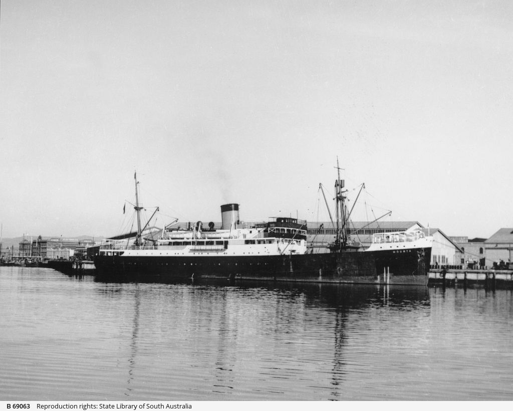 SS Moonta at Port Adelaide • Photograph • State Library of South Australia