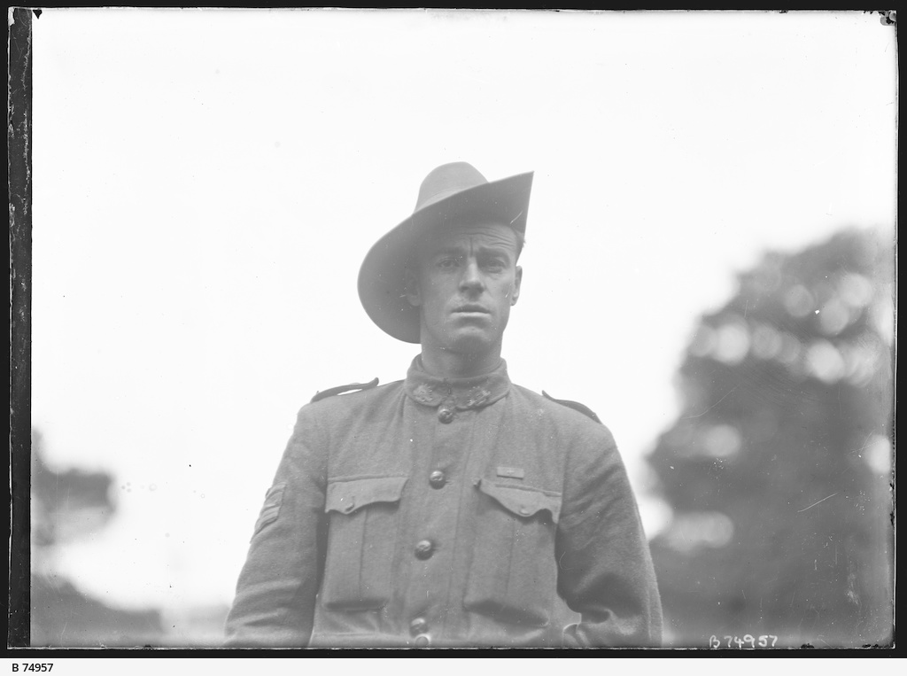 Corporal Reginald Roy Inwood, VC • Photograph • State Library of South ...