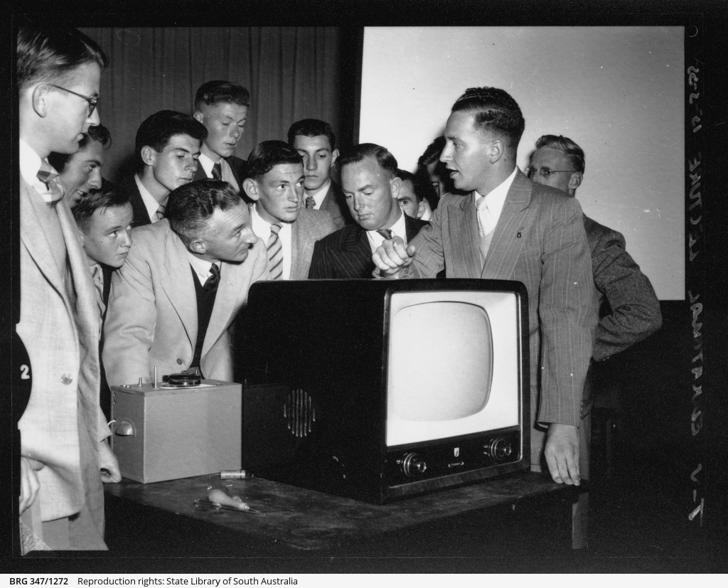Television Educational Lecture • Photograph • State Library of South ...