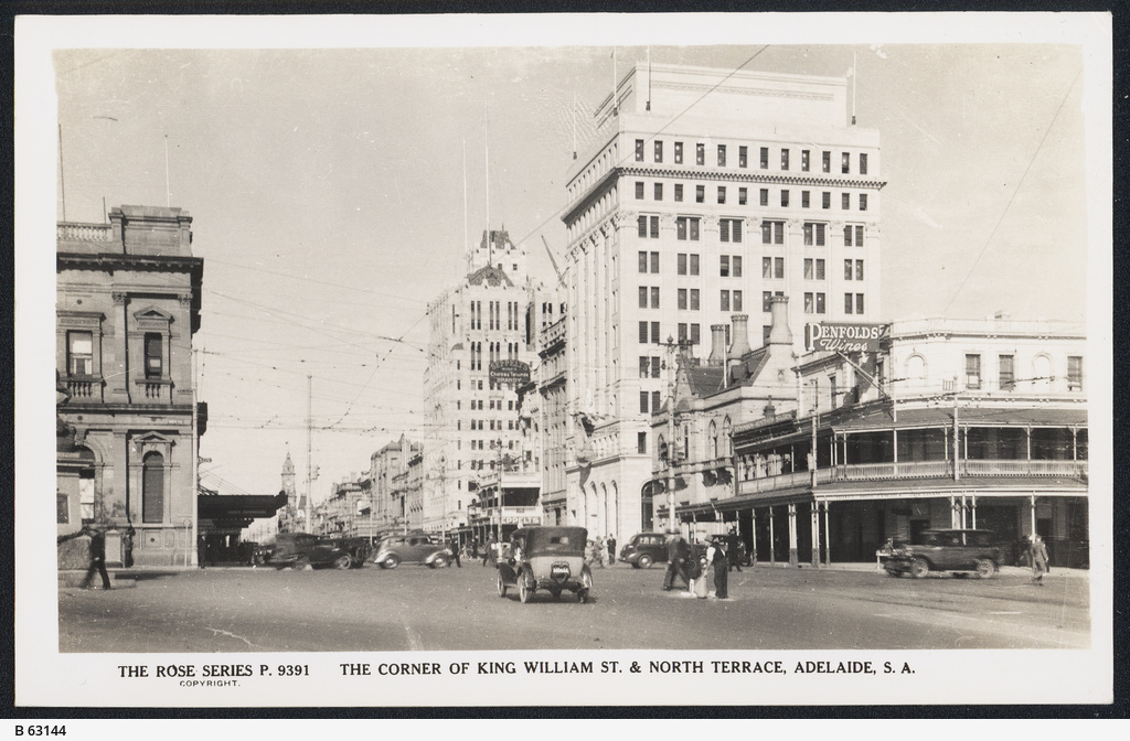 Corner of King William St. and North Terrace • Photograph • State ...