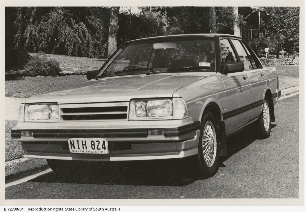 Nissan Bluebird • Photograph • State Library of South Australia