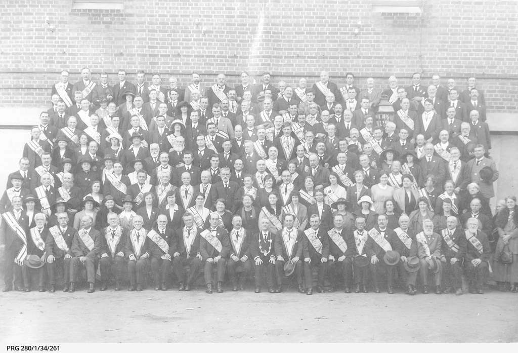 Members of the Order of Rechabites • Photograph • State Library of ...