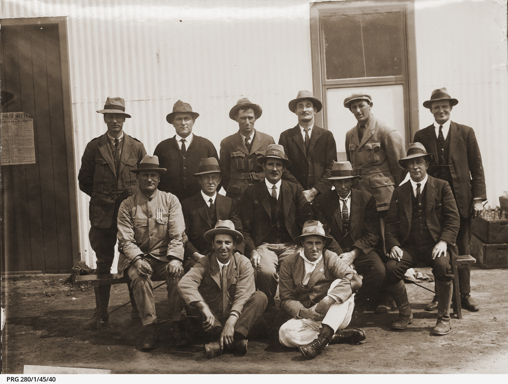Rifle Club members • Photograph • State Library of South Australia