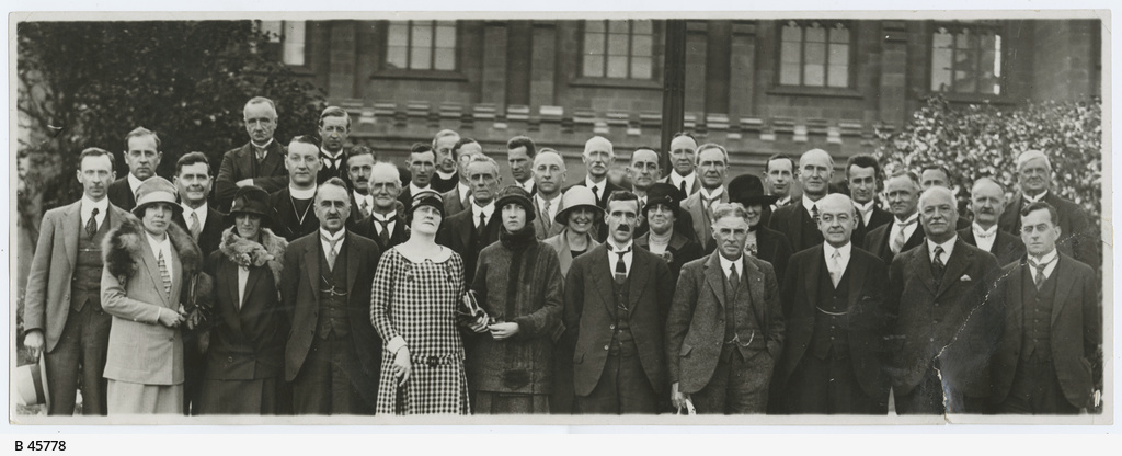 Meeting of Library Officers • Photograph • State Library of South Australia
