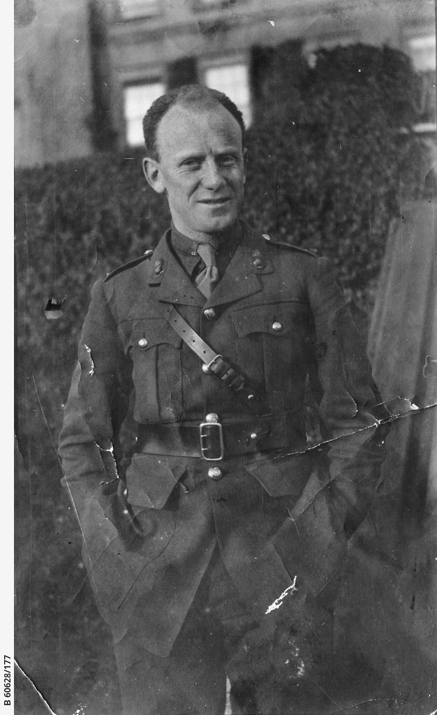 Man in army uniform • Photograph • State Library of South Australia