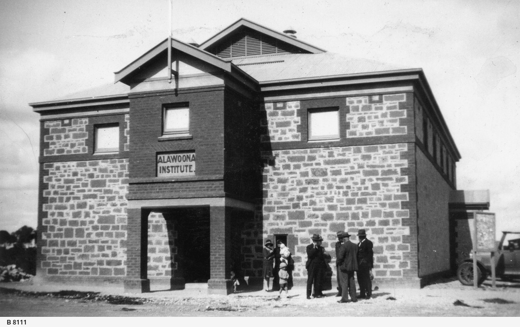 Alawoona Institute • Photograph • State Library of South Australia