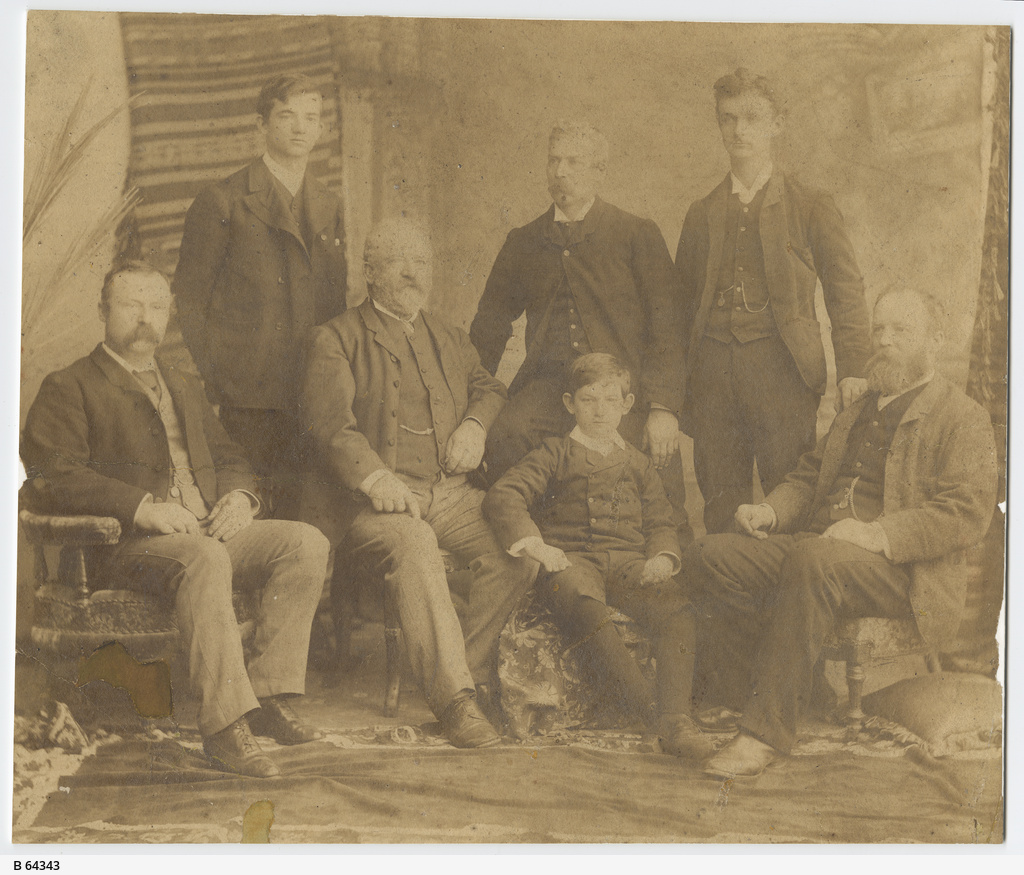 Men of the Paltridge family, Mount Barker • Photograph • State Library ...