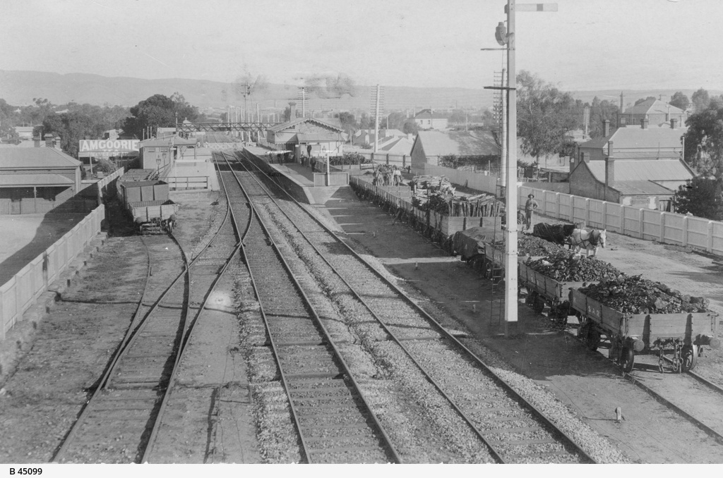 Railway Station, Bowden • Photograph • State Library of South Australia